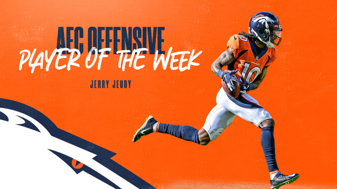 WR Jerry Jeudy named AFC Offensive Player of the Week