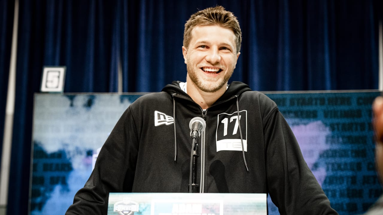 Adam Trautman: "I have a relentless style of play" | 2020 NFL Combine