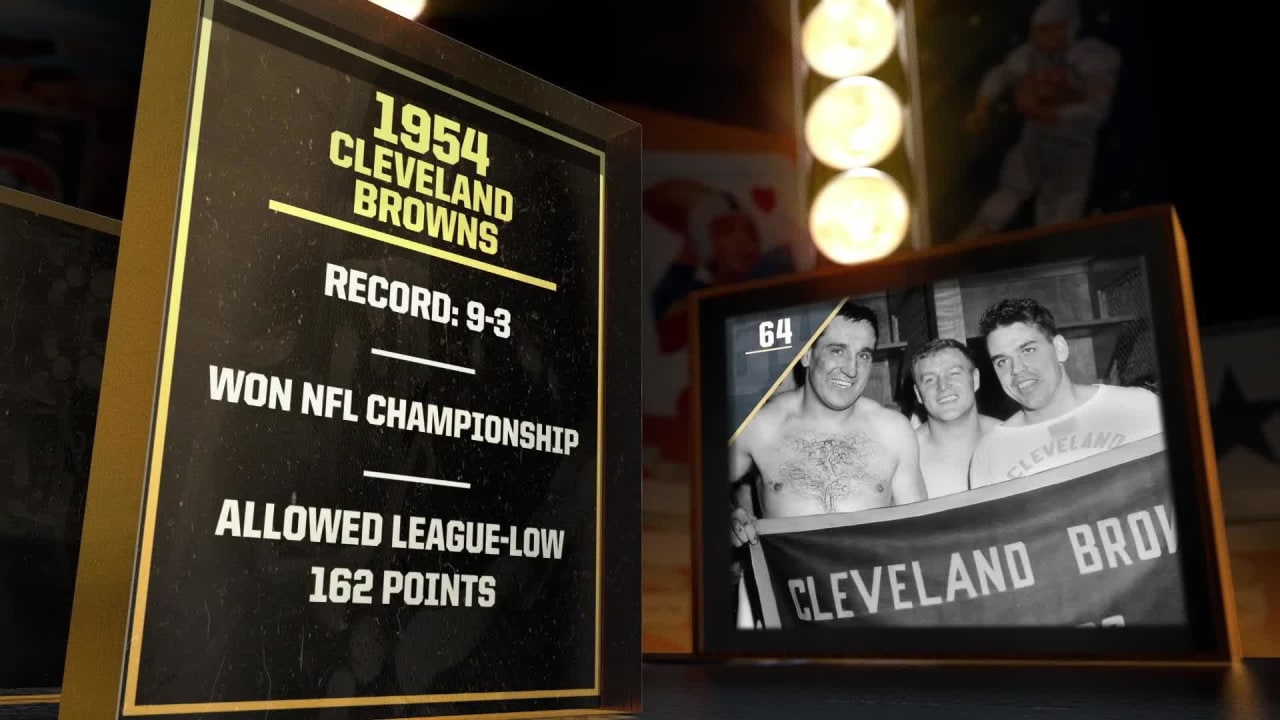 'NFL 100 Greatest' Teams, No. 64: 1954 Cleveland Browns