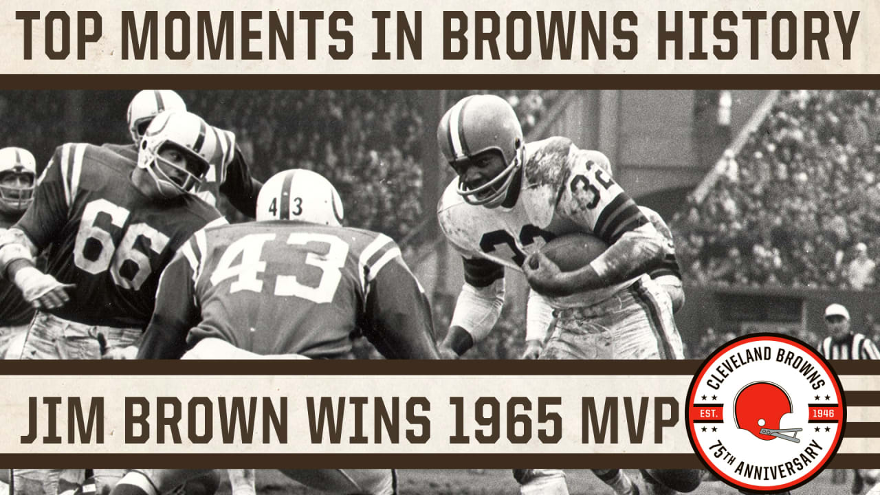 Top 75 Moments: No. 20 - Jim Brown wins 1965 MVP