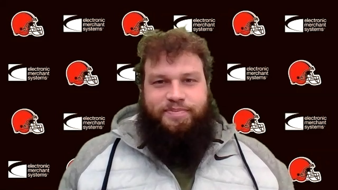 Joel Bitonio: "I'm excited. I'm ready to be out there, ready to play ...