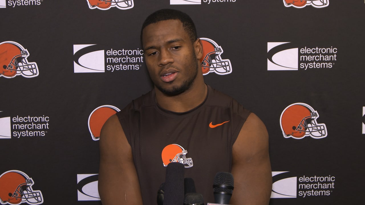 Nick Chubb on the team using the next man up mentality