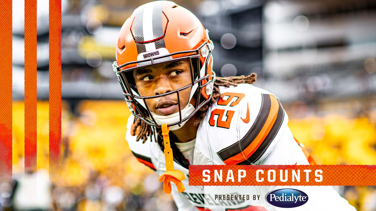 Snap Count Review: Browns rely heavily on rookies vs. Steelers