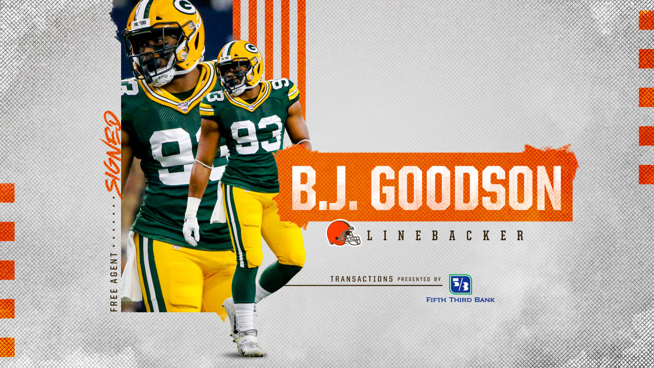 Browns add depth at LB with signing of B.J. Goodson