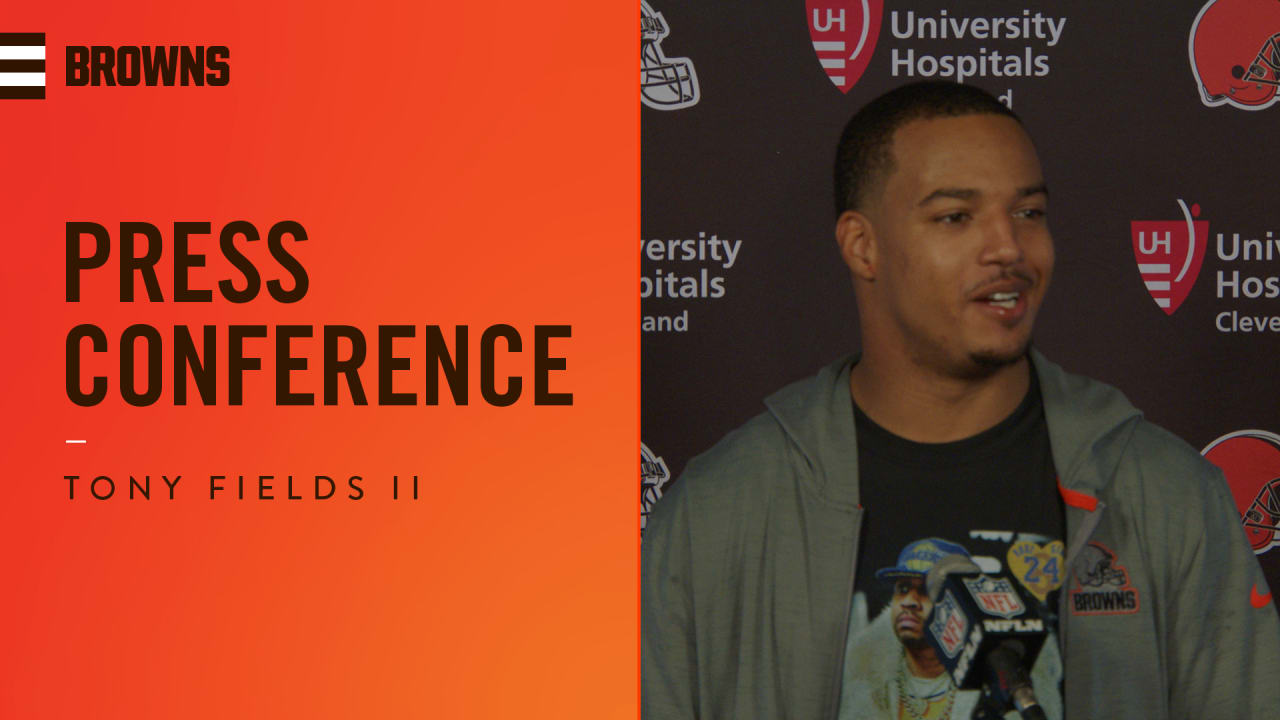 Tony Fields II Postgame Press Conference vs. Texans | Press Conferences