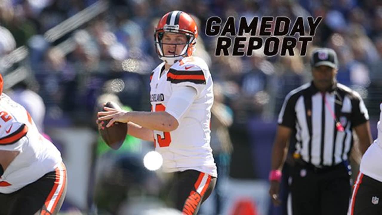 Gameday Report: Browns vs. Broncos