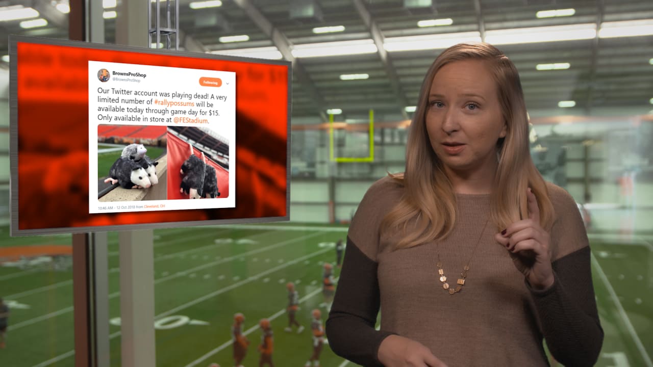 Rally Possum Mania Continues - Browns Social Minute