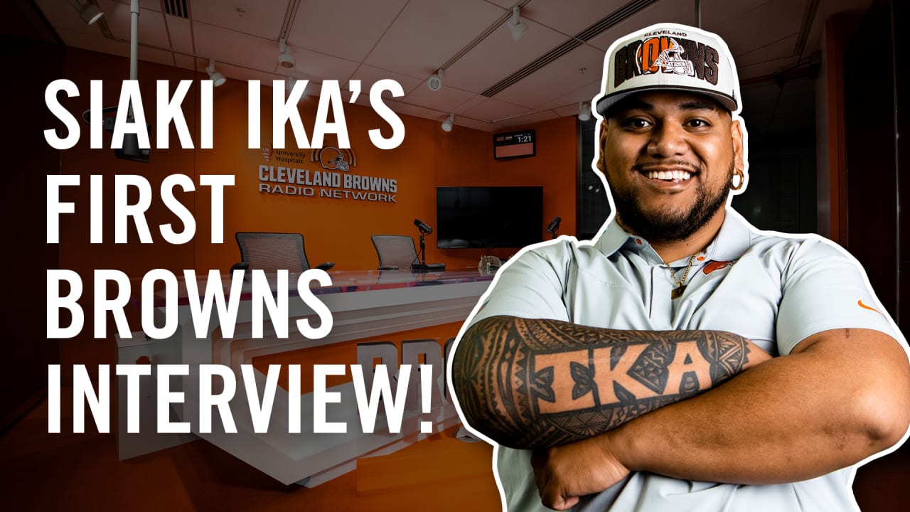 Siaki Ika Exclusive First Interview in Studio | NFL Draft