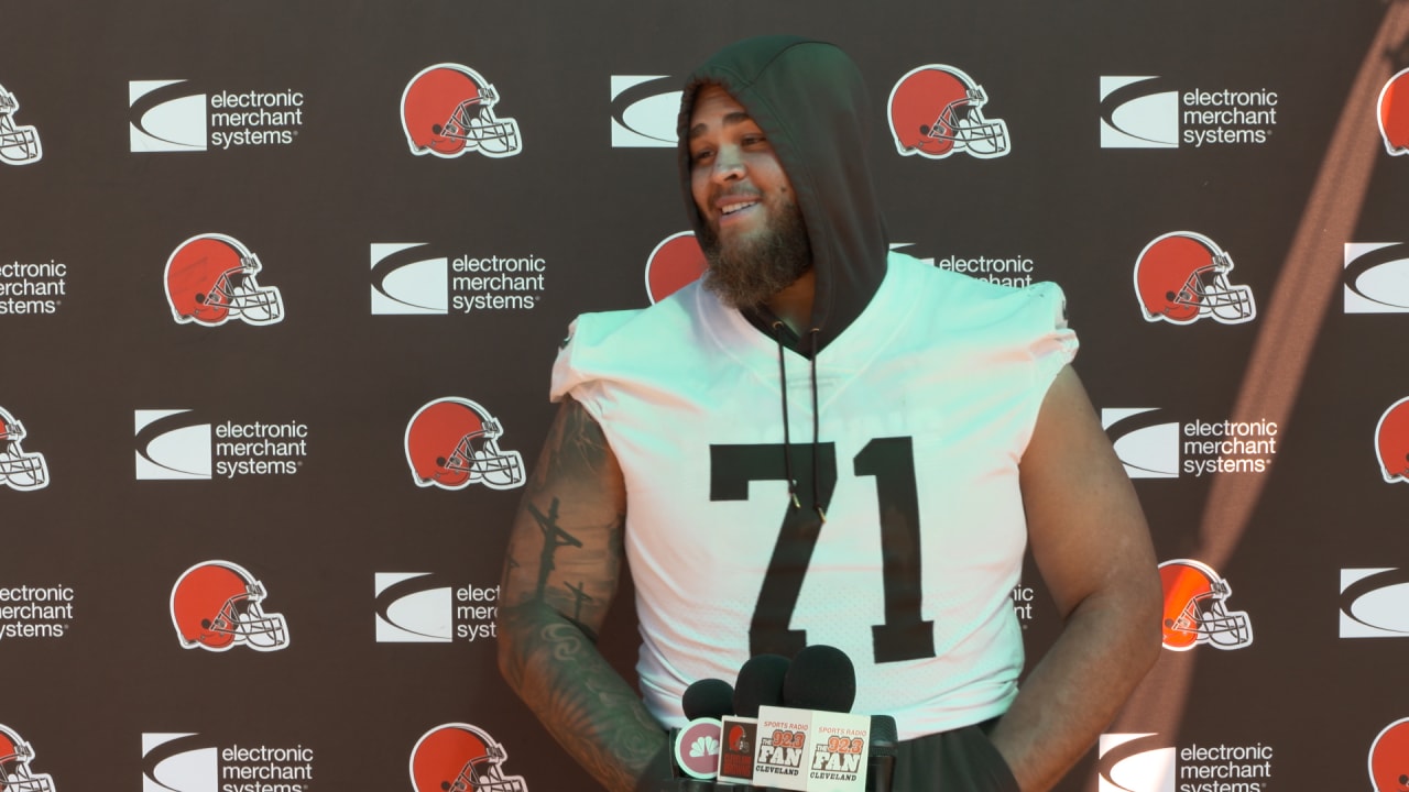 Jedrick Wills Jr.: "This week will be a good matchup"