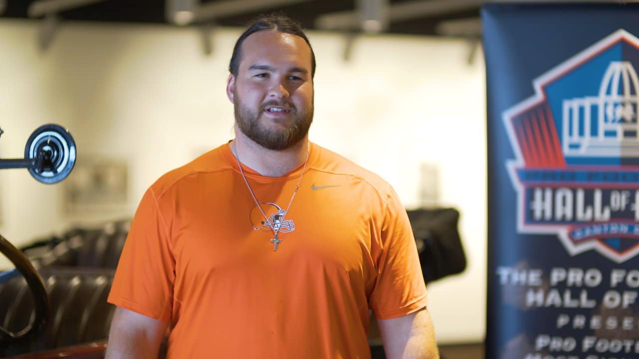 OL Matthews on the Rookie trip to the Hall of Fame