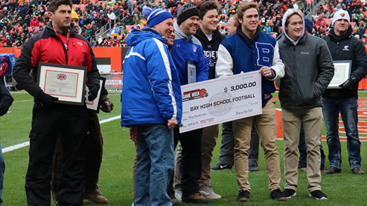 Bay High School Rockets’ Ron Rutt named 2017 Browns High School Coach ...
