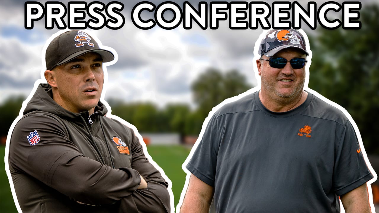 Alex Van Pelt & Bubba Ventrone Press Conference | Cleveland Browns