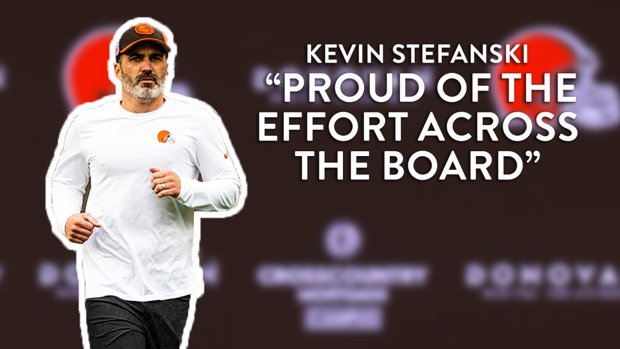 Kevin Stefanski: Proud of the effort across the board | Press Conference