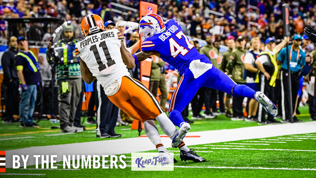By the Numbers: Big catches from Amari Cooper, Donovan Peoples-Jones ...