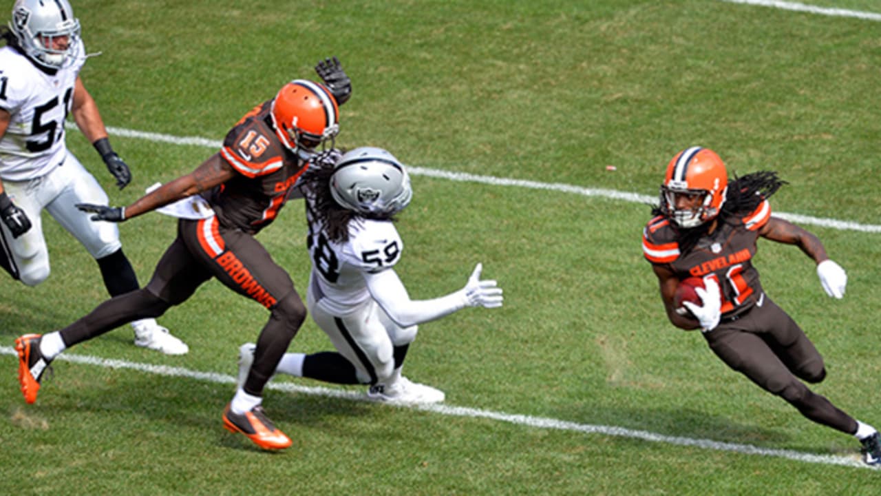 Browns WR Travis Benjamin takes accountability for muffed punt