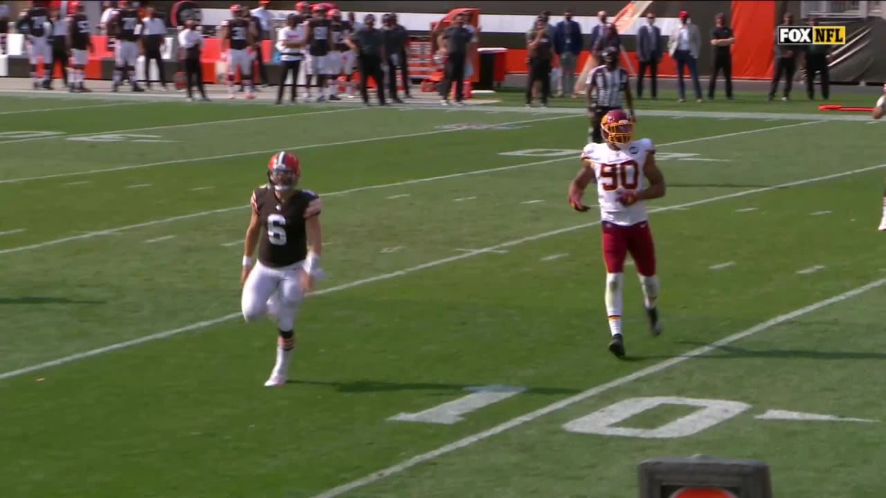 Baker Mayfield with a 3-yard touchdown pass to Harrison Bryant vs ...