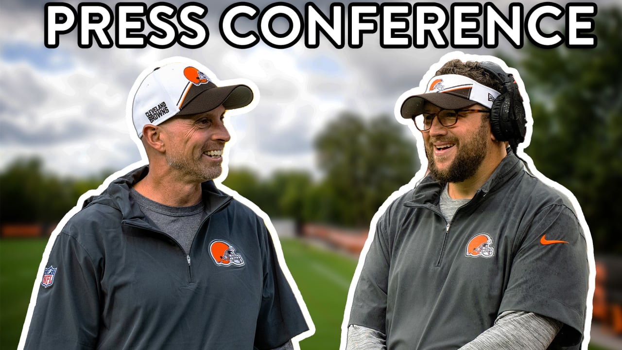 Ben Bloom & Chad O'Shea Press Conference | Cleveland Browns