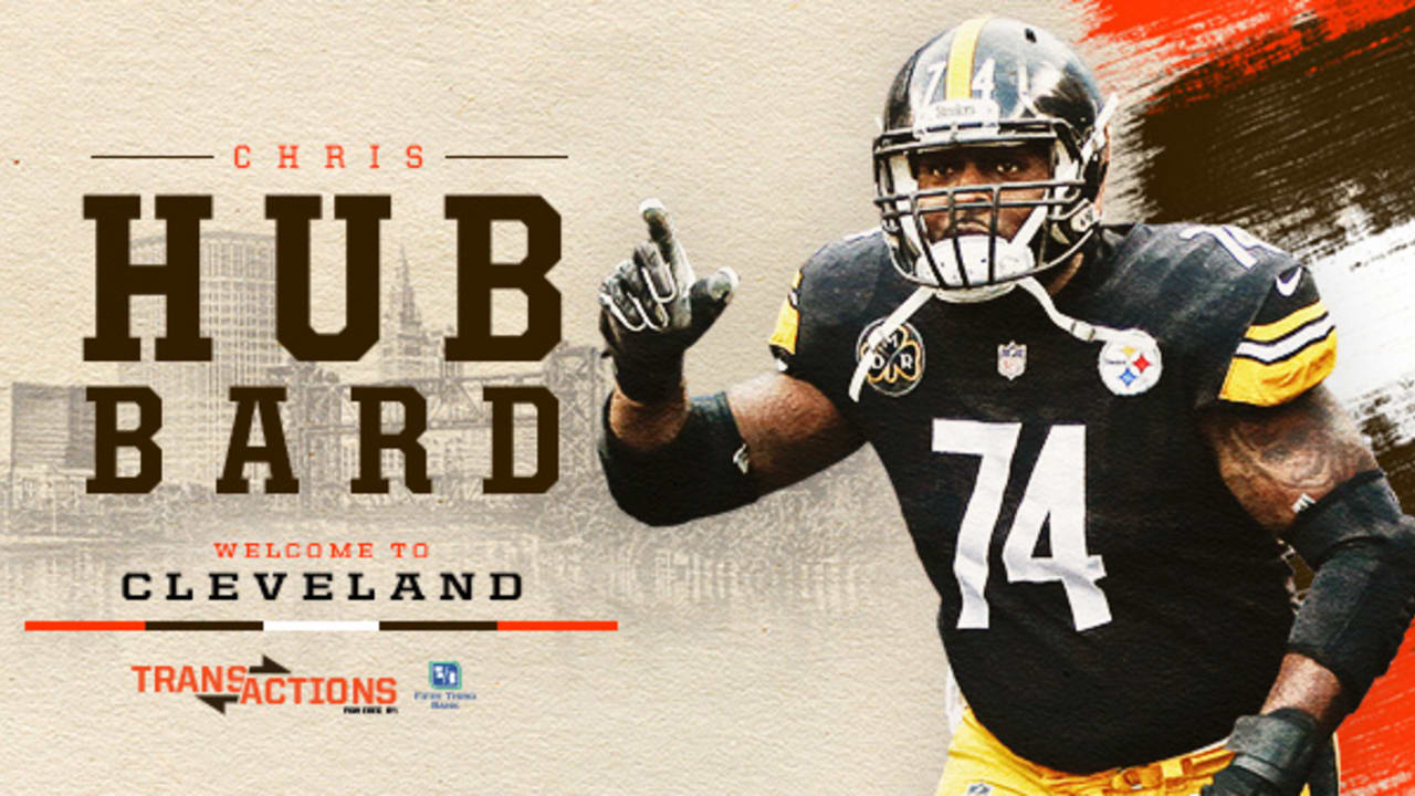 Browns sign former Steelers tackle Chris Hubbard