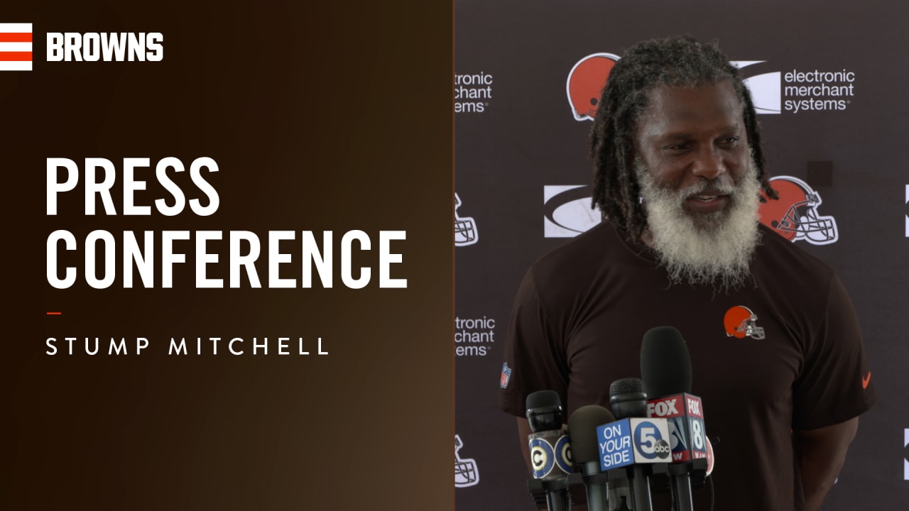 Stump Mitchell: I'm happy to be back, this is what I was born to do.