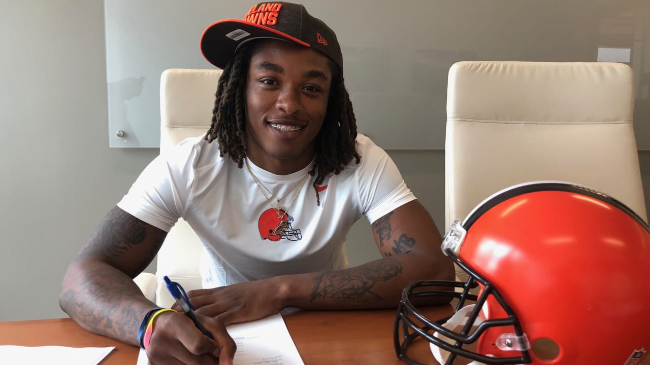 Browns sign 2019 draft picks Sheldrick Redwine, Drew Forbes, Donnie ...