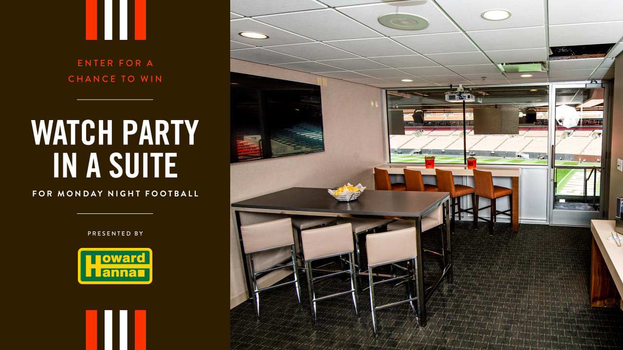 Enter for a chance to win a private watch party in a suite at Cleveland ...