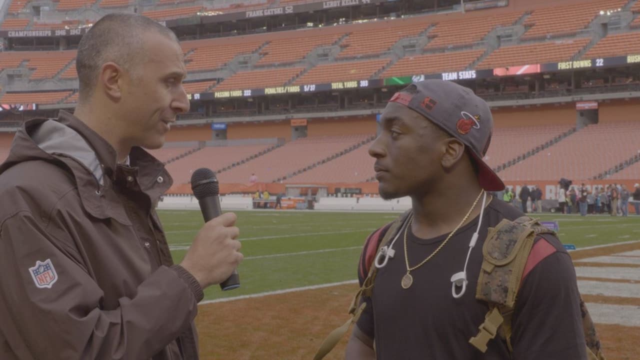 Duke Johnson Jr Postgame Interview vs Jets