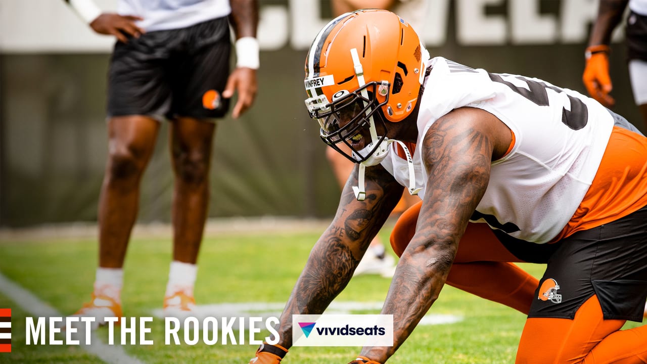 How Perrion Winfrey channels his high energy on game days