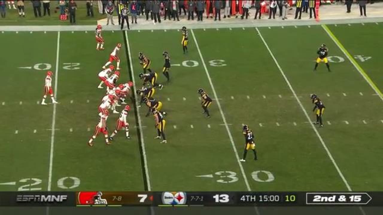 Austin Hooper's crisp route frees up 21-yard catch and run