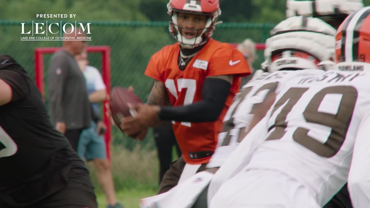 The DTR to Watkins connection is lethal | Cleveland Browns