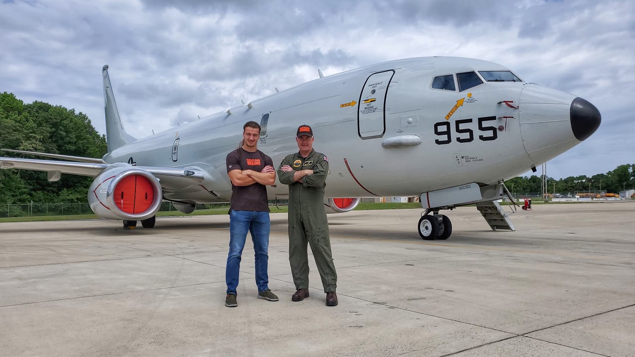 Father of Browns P Jamie Gillan to lead flyover at Bengals game