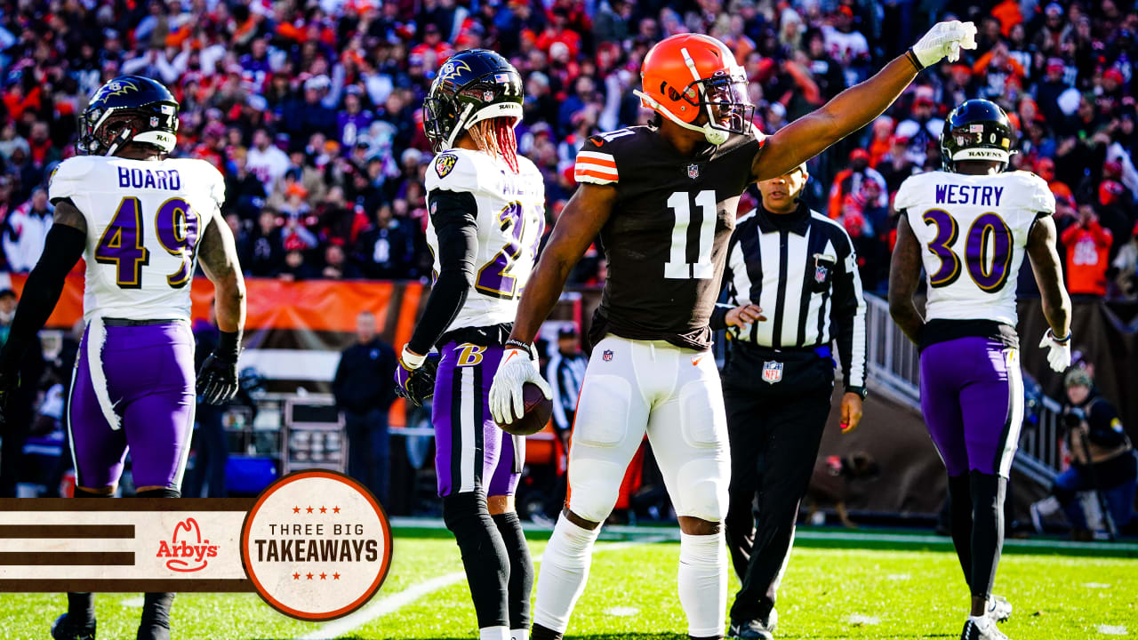 3 Big Takeaways: Browns offense’s productive 1st half a step in right ...