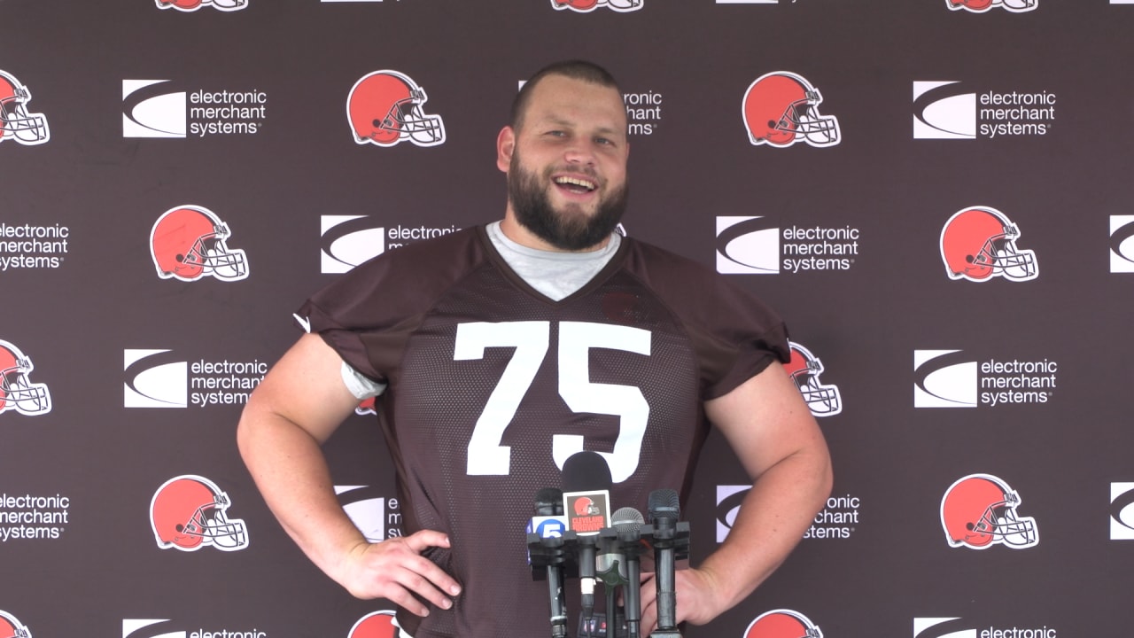 Joel Bitonio: "We're just trying to get better every practice."