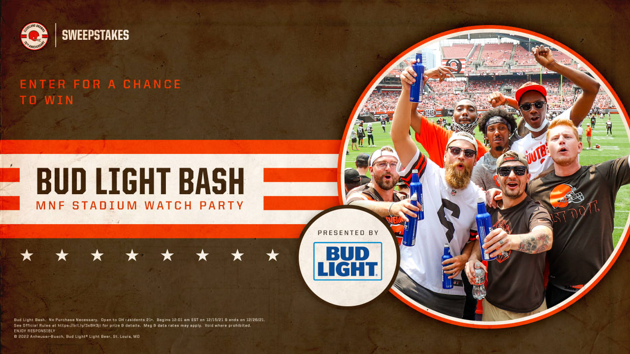 Enter for a chance to win 2 tickets to a Bud Light Bash Watch Party at ...