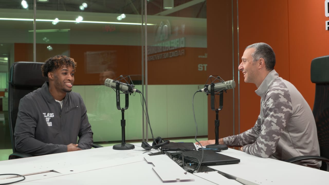 Denzel Ward live in studio