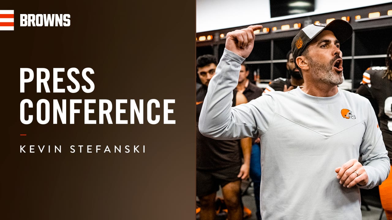 Kevin Stefanski: "We have to play and coach better"