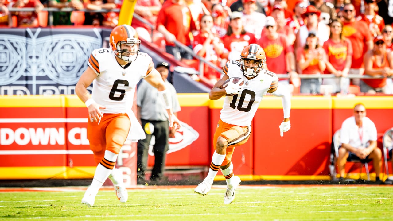 Rookie WR Anthony Schwartz ready for more after impressive NFL debut