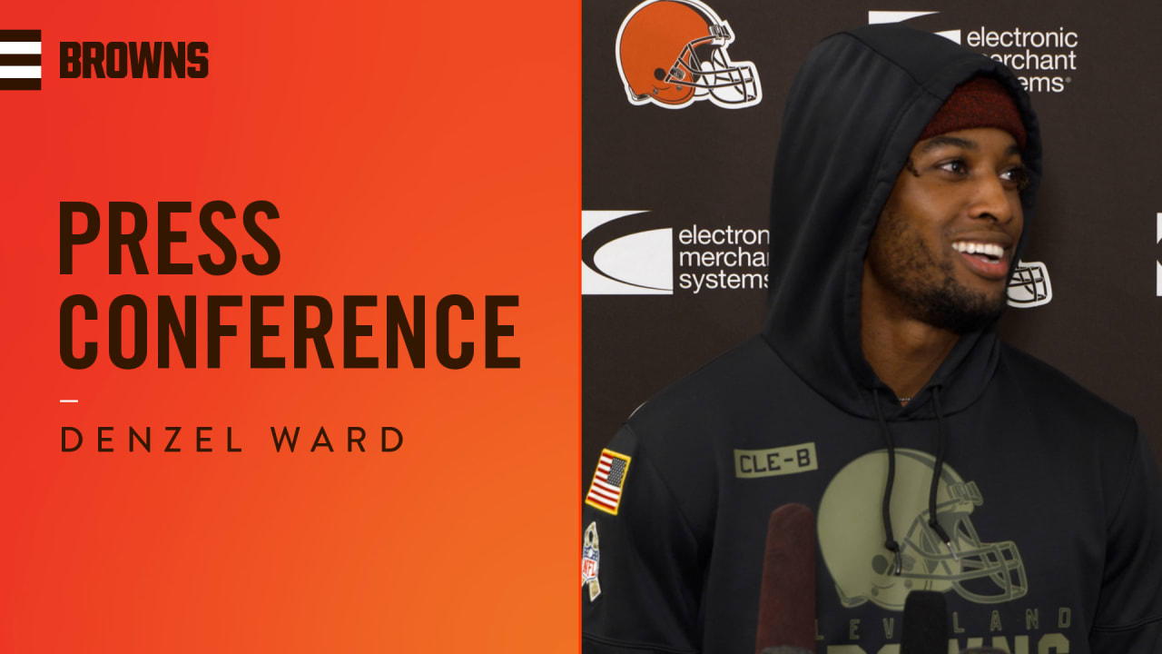 Denzel Ward: "Just have to take it one play at a time"