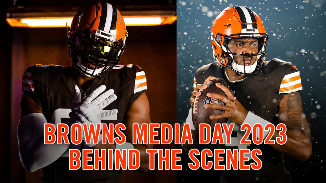 Browns Media Day 2023: Behind the Scenes