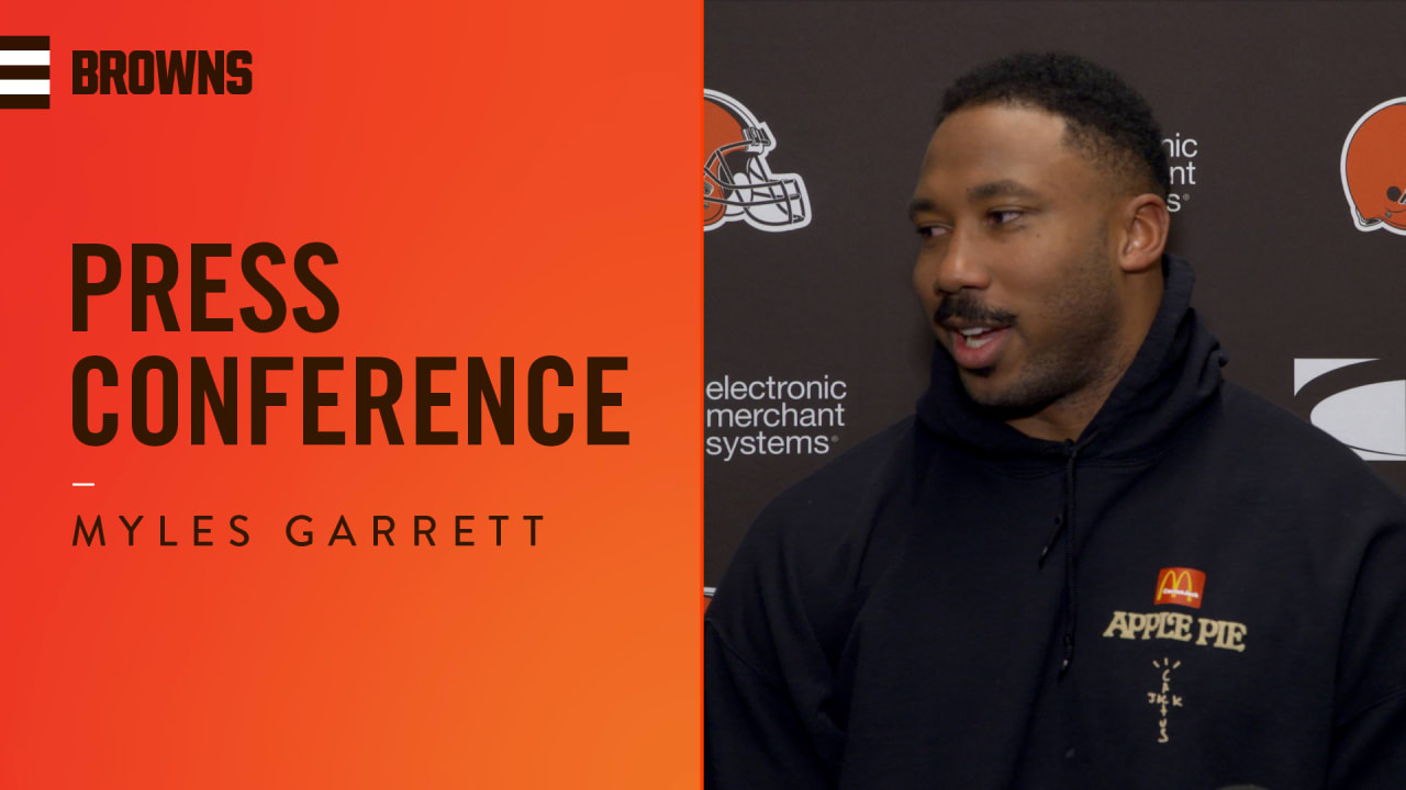 Myles Garrett: "We're all trying to find a way to win"