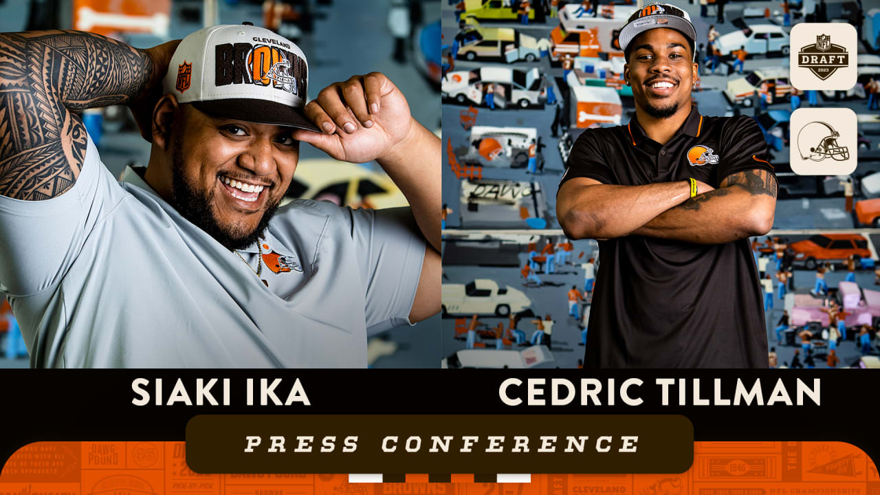 Siaki Ika & Cedric Tillman's First Press Conference