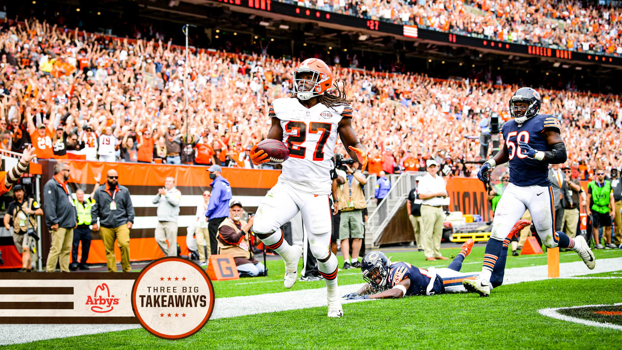 3 Big Takeaways: Kareem Hunt’s ‘angry’ running gives Browns a jolt