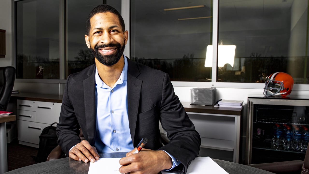 Photos: Andrew Berry's first day on the job