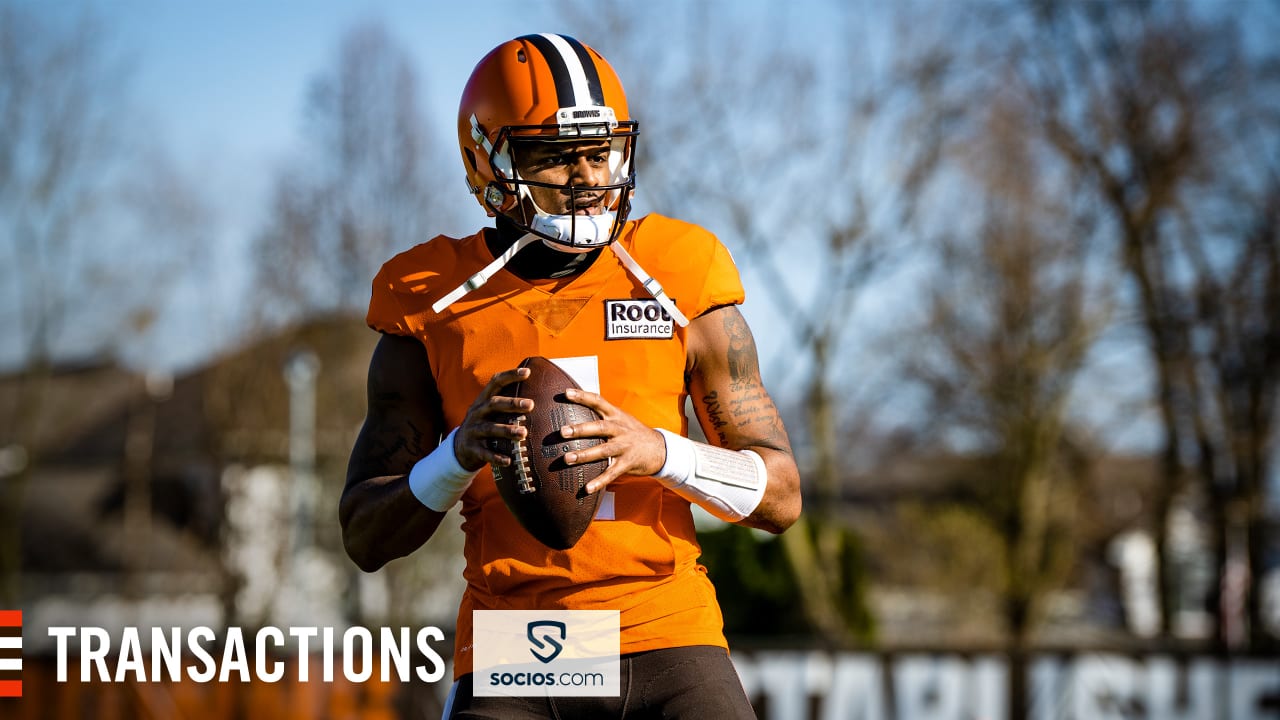 Deshaun Watson returns to Browns' 53-man roster