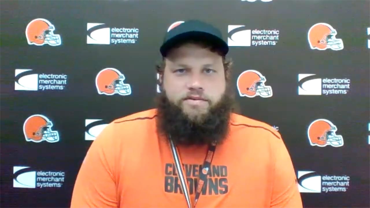 Joel Bitonio: "We're working to be perfect as a group"