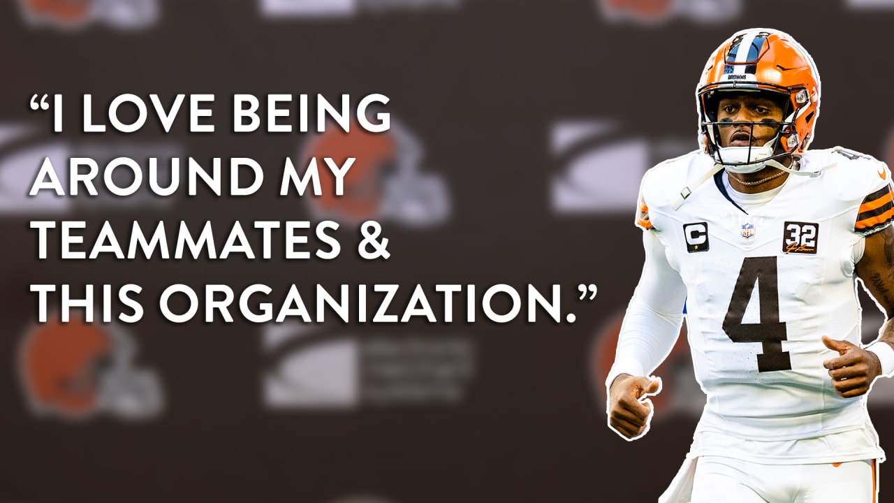Deshaun Watson "I love being around my teammates & this organization ...