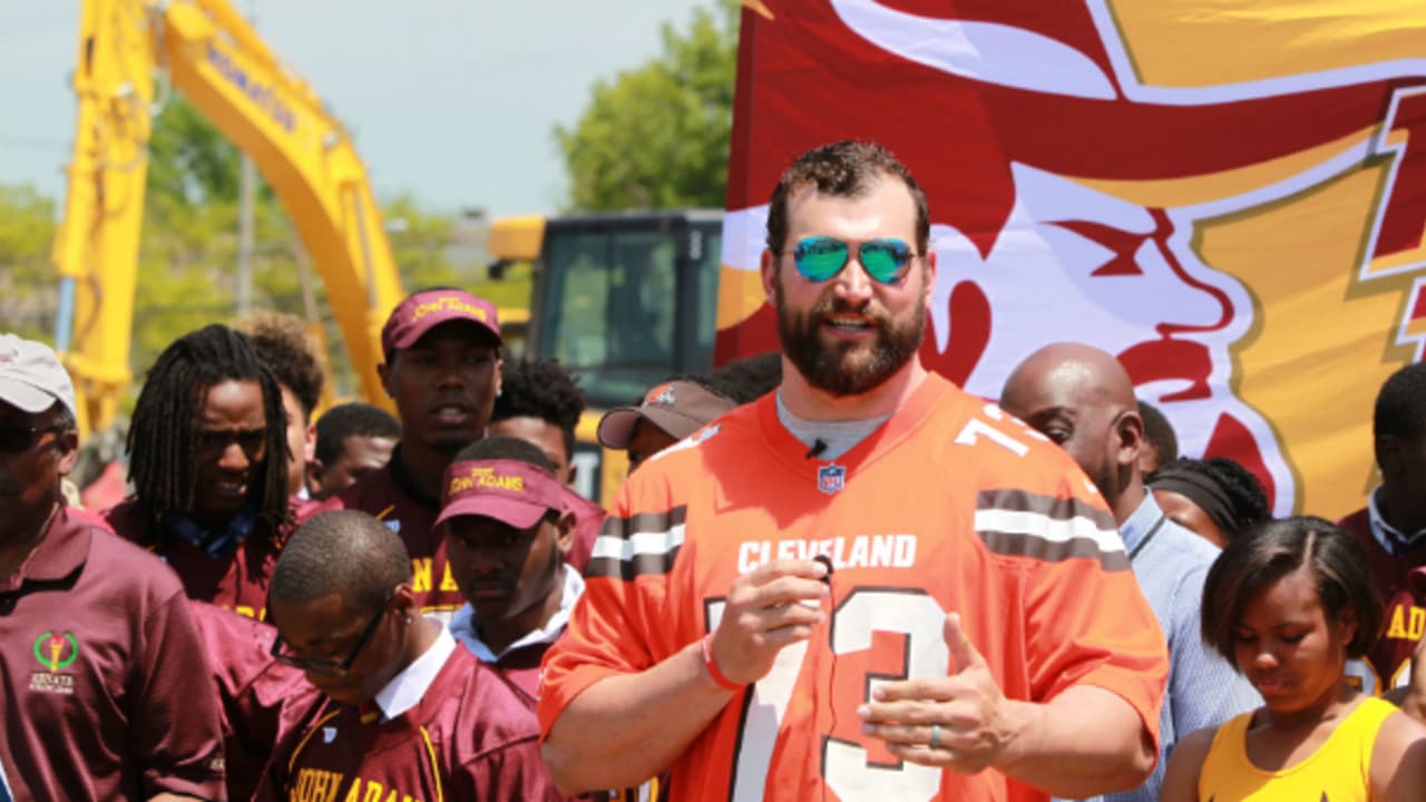 Browns break ground at John Adams HS: 'This field will unite the ...