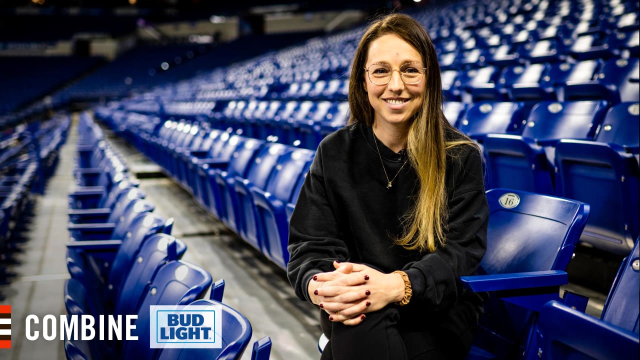 Photos: Catherine Raiche at the 2023 NFL Combine