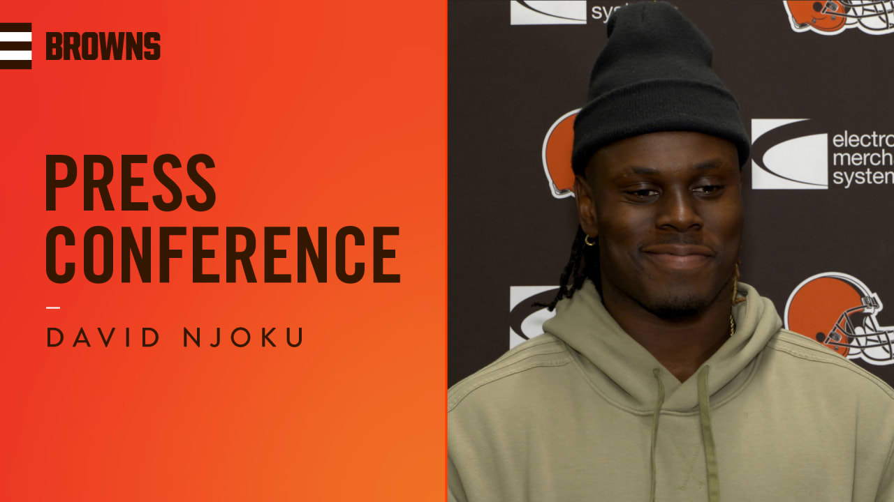 David Njoku: "It's all about the work"