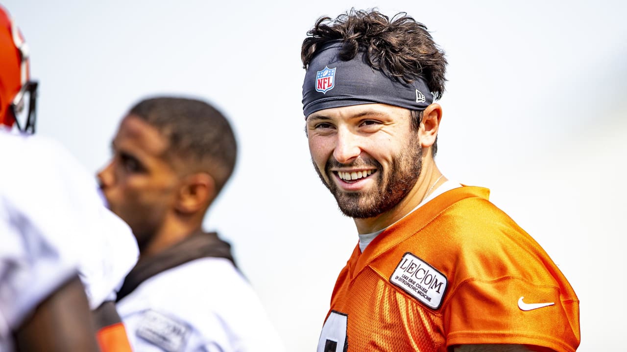 Baker Mayfield looks sharp at 1st practice of Jets week - News & Notes