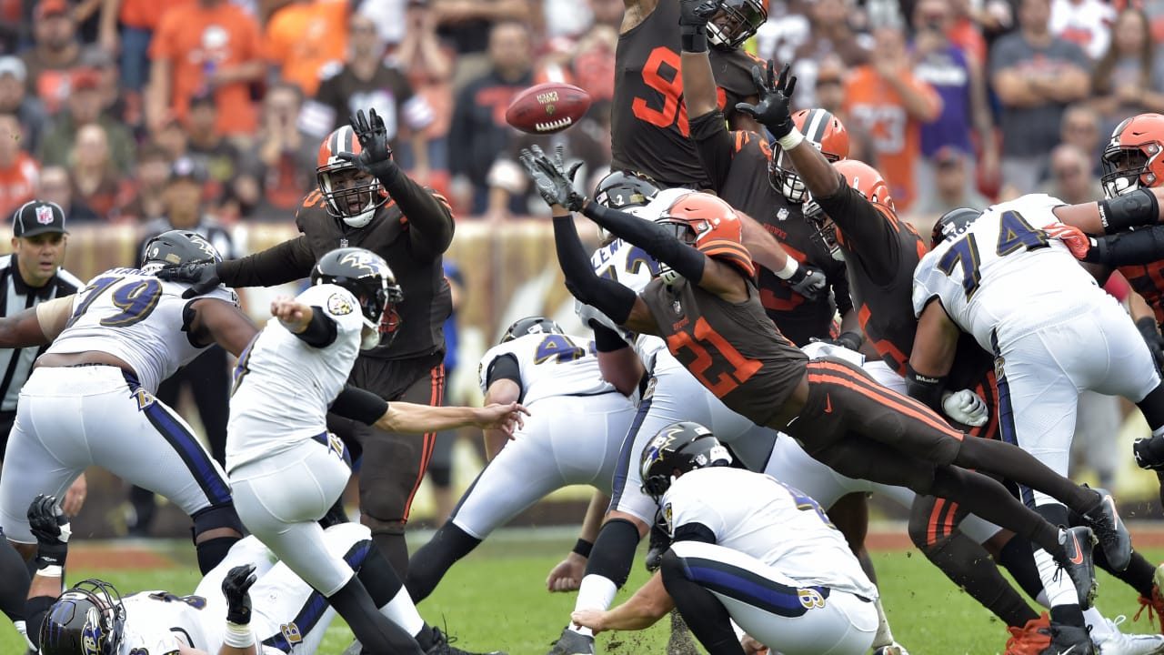 Browns hang on to beat Ravens in overtime
